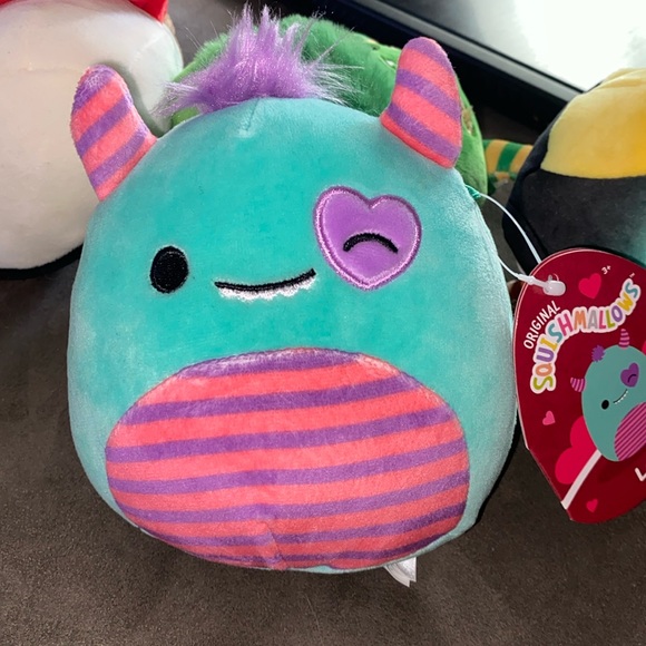 Squishmallows | Toys | Squishmallows Leon The Love Monster Plush | Poshmark